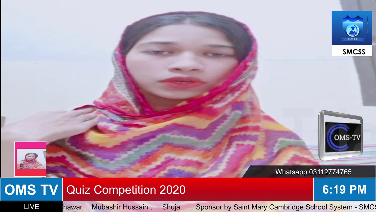 Please vote and support me ....Rafia khan - OMS Islamabad - YouTube