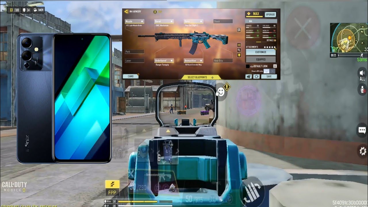 INFINIX NOTE 12 G96 / CODM GAME REVIEW #budgetgamingphone - YouTube