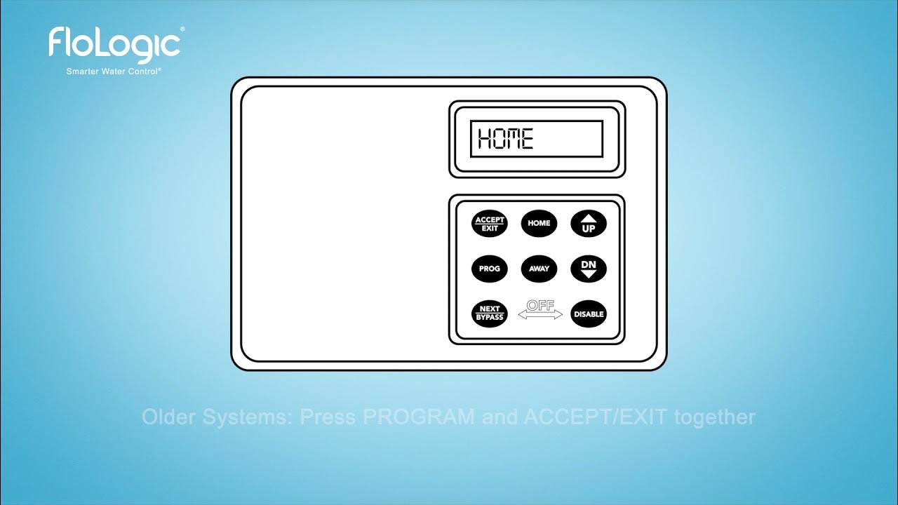 FloLogic Local Control Panel User Instructions - YouTube