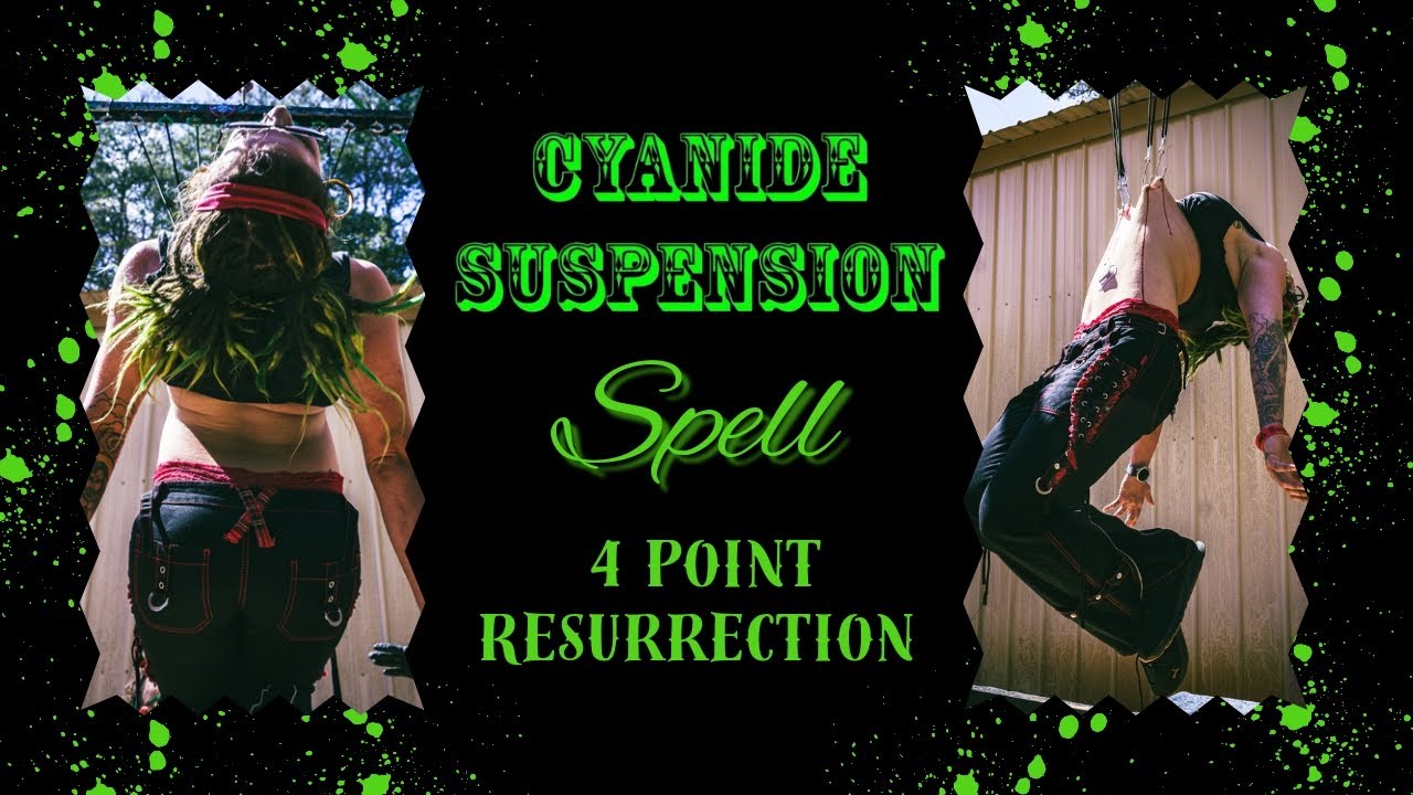 Flesh Hook Suspension: 4 Point Resurrection Suspension - YouTube