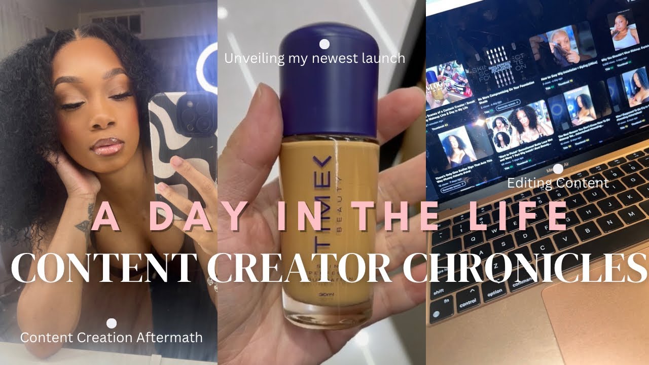 Weekly Vlog: My Day in the life as a beauty creator | Imani E. - YouTube
