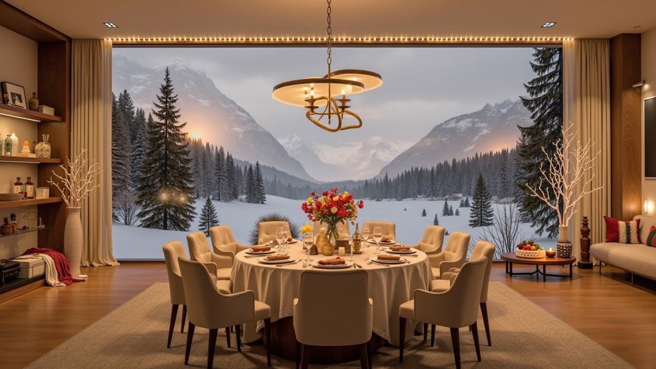 Winter Luxury Guitar Lounge ~ Relaxing Acoustic Melodies for Cozy ...