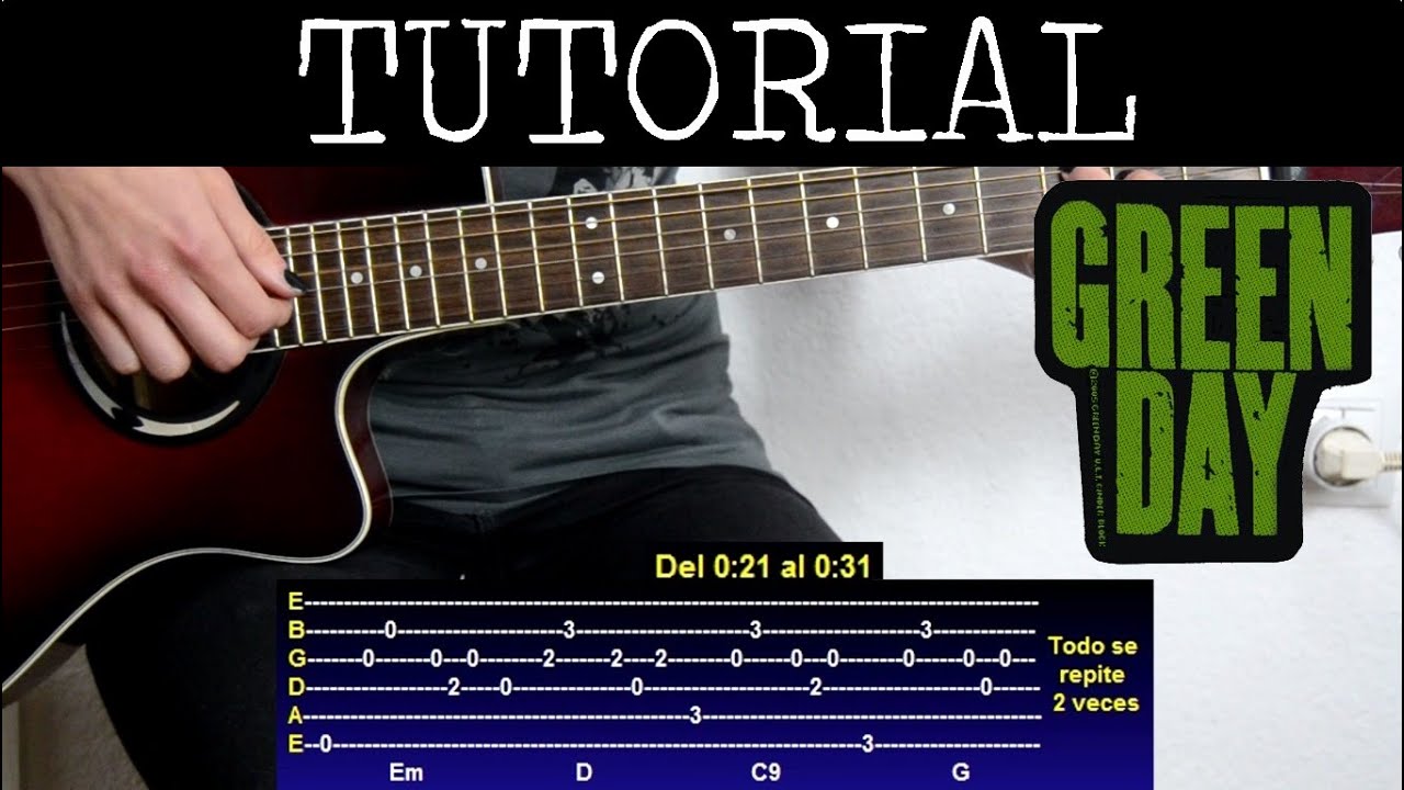 Good Riddance de Green Day (Tutorial de Guitarra) / How to play - YouTube