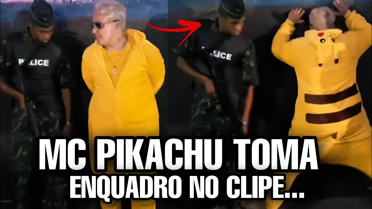 MC PIKACHU grava clipe e TOMA enquadro em FILMAGEM... - YouTube
