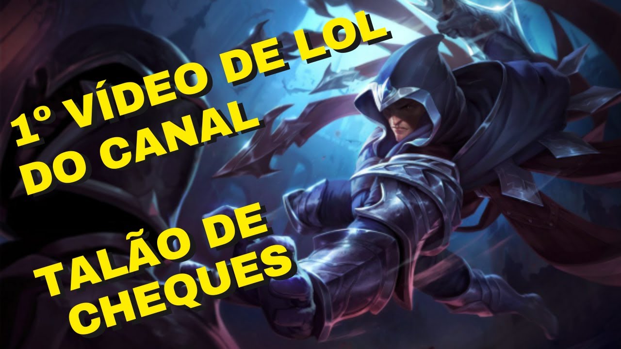 PRIMEIRO VÍDEO DE LEAGUE OF LEGENDS DO CANAL. JOGAMOS DE TALON JUNGLE ...
