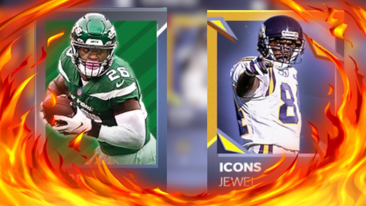 INSANE ICON PACK OPENING!! PULLING TONS OF PLAYERS!! MADDEN MOBILE 21 ...