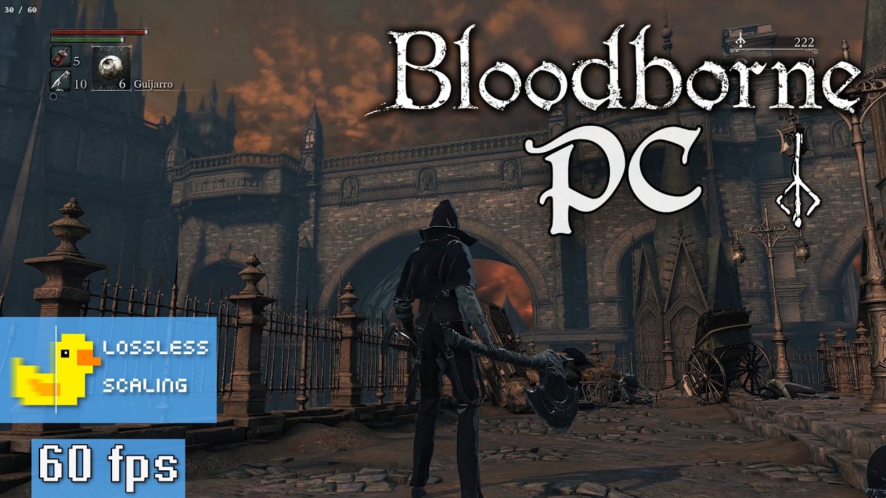 Probando Bloodborne en PC - Shadps4 1080p 60fps - YouTube