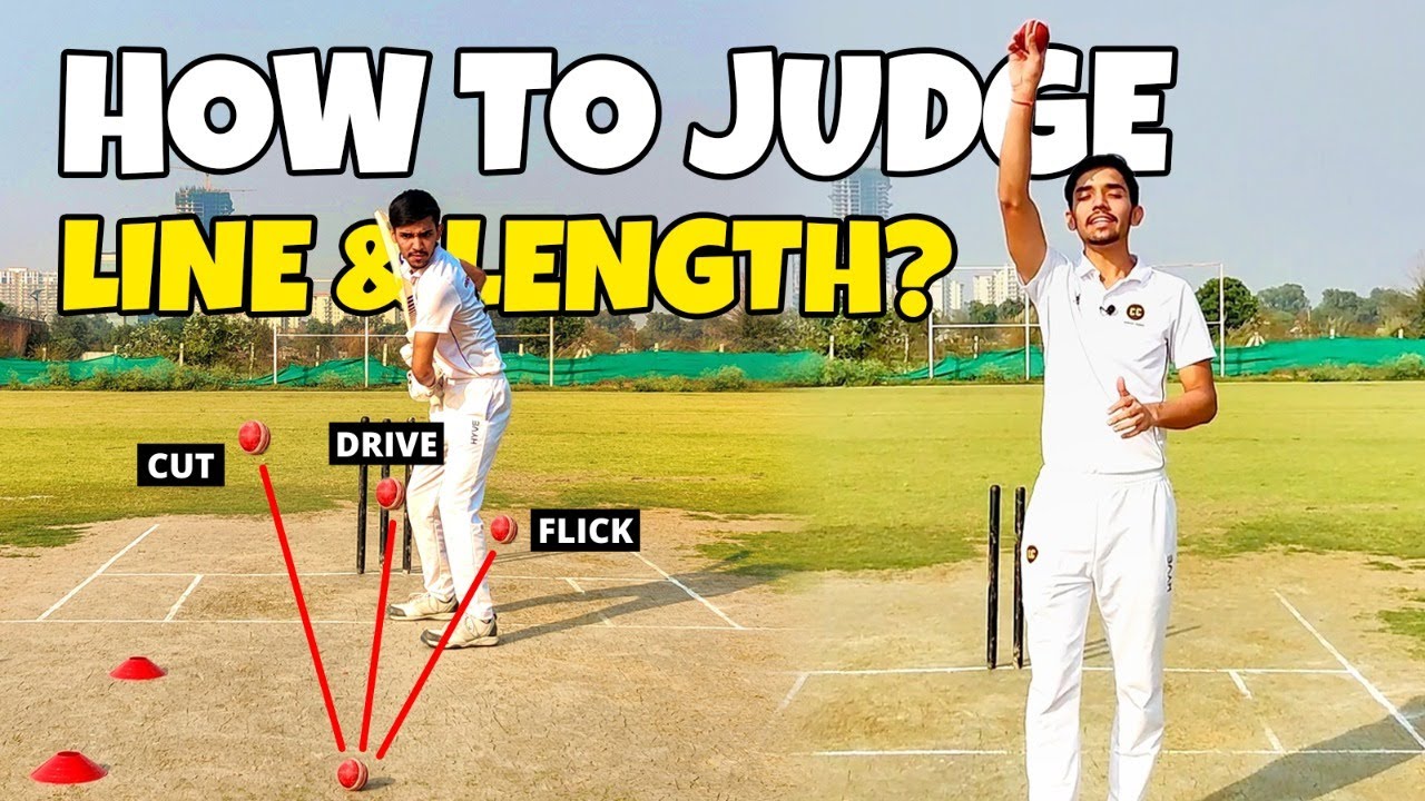 HOW TO JUDGE LINE AND LENGTH OF CRICKET BALL | DRILLS AND TIPS - YouTube
