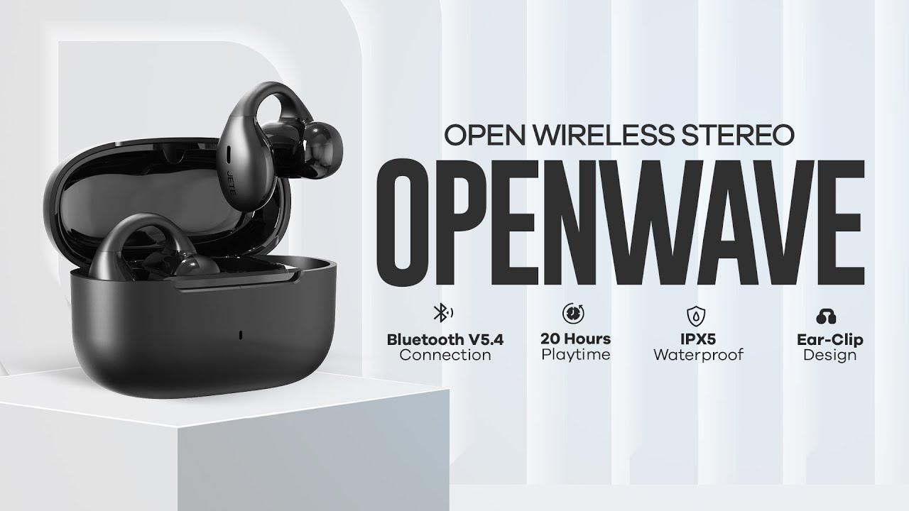 OWS JETE OPENWAVE - ENC 2 MIC, EARCLIP DESIGN - YouTube
