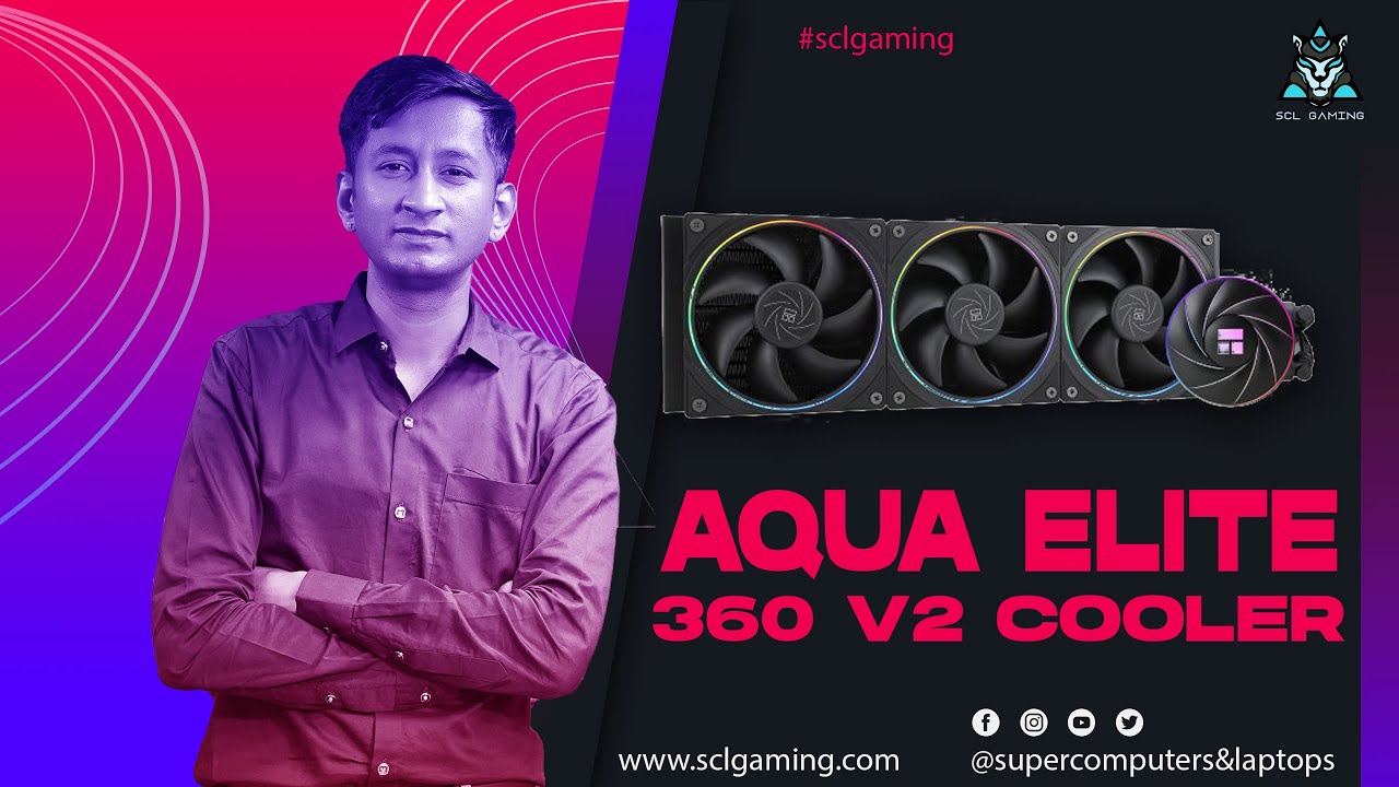 Best Liquid Coolers For Intel & Amd | AQUA ELITE V2 240 & 360MM AIO ...