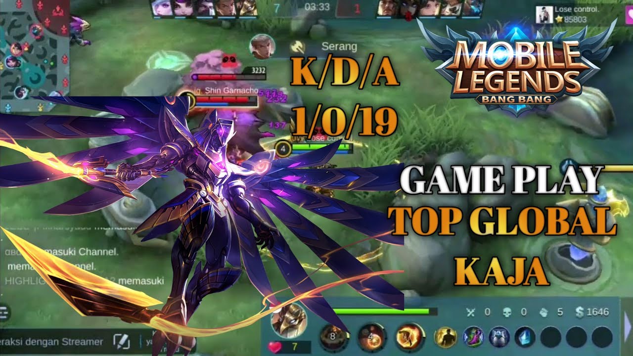 GAMEPLAY KAJA | BUILD TOP FIGHTER/SUPPORT 2022 | TOP FIGHTER/SUPPORT ...