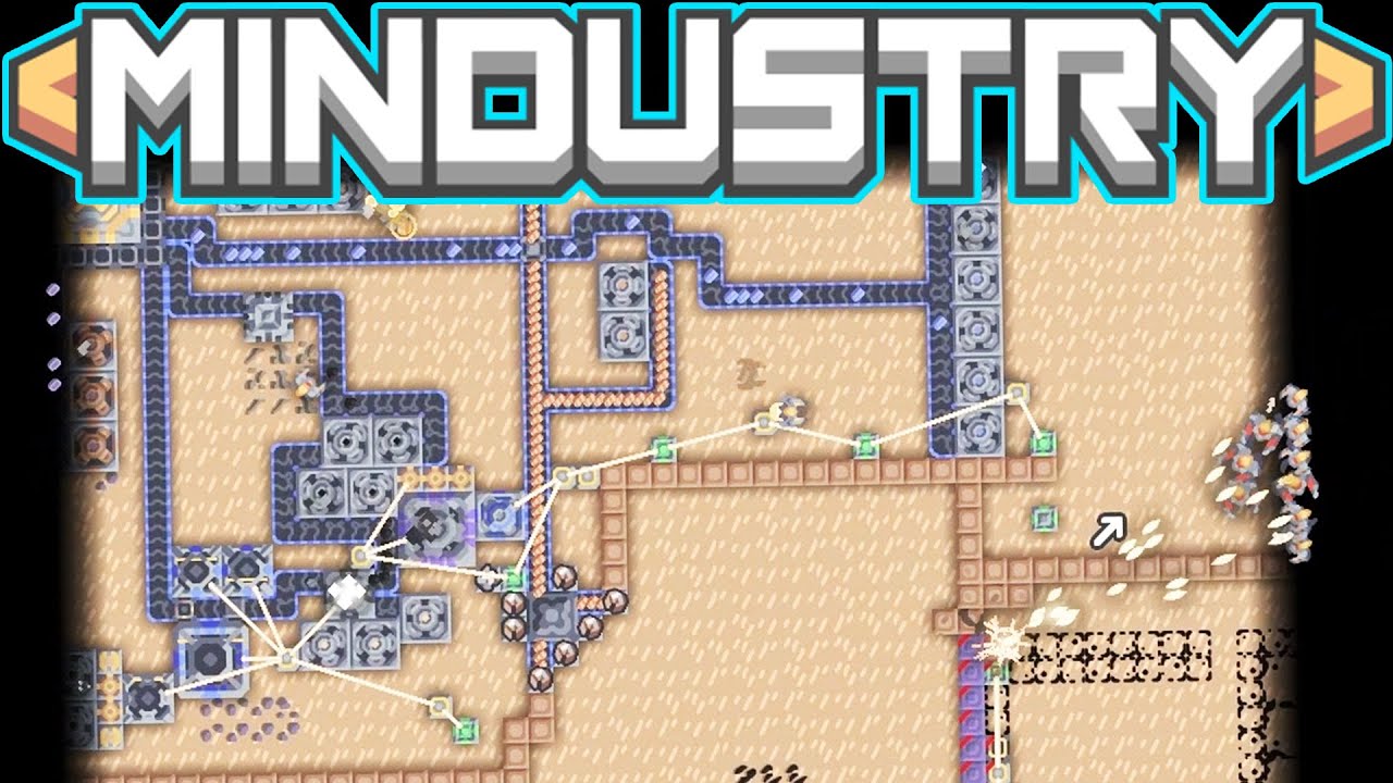 Playing On The Tiniest Attack Map EVER In Mindustry - YouTube