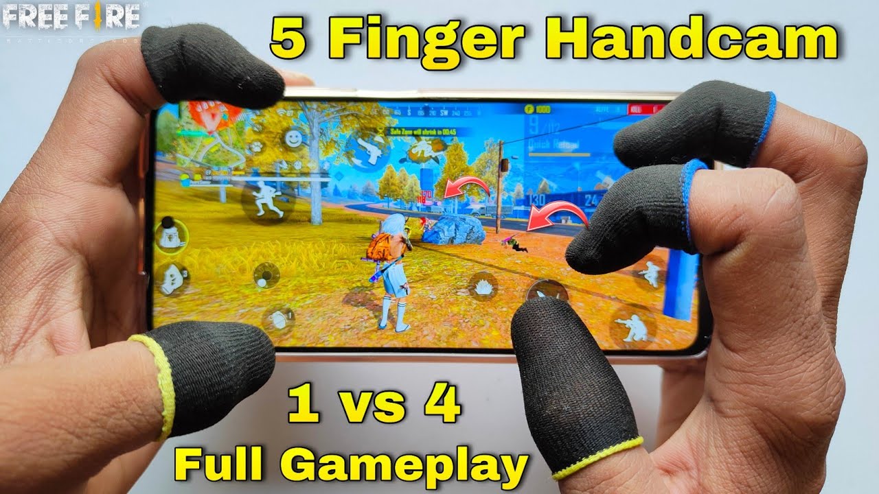 fastest headshot 5 finger handcam full map ranked gameplay garena free ...