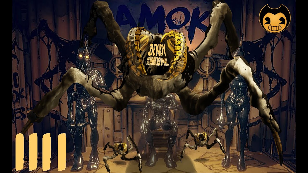 Bendy and the Dark Revival Chapter 3: WHY ALL THE SPIDERS??? | Let's ...