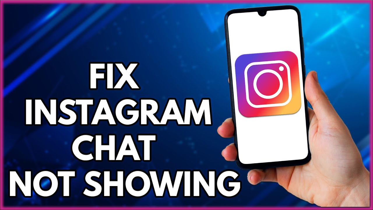 how-to-fix-instagram-chat-not-showing-up-easy-tutorial-2022-youtube