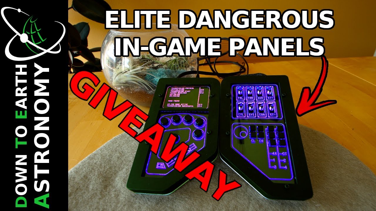 Elite Dangerous In- Game Panels | Giveaway announcement! - YouTube