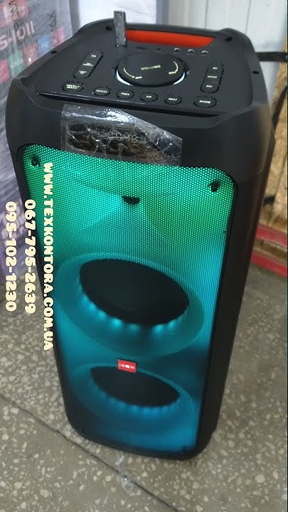 Аккумуляторная колонка с микрофонами аналог JBL PartyBox. Автономная ...