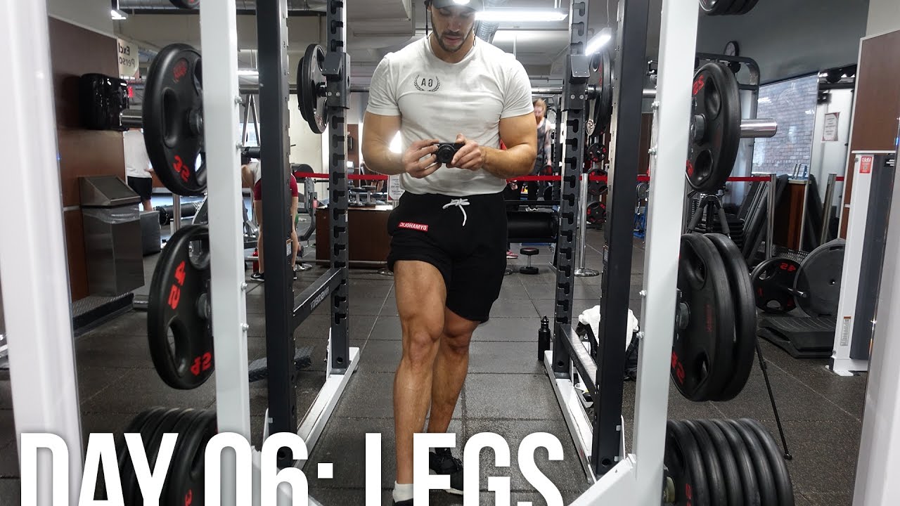 Bodybuilding Day 06 Legs Workout 06 Youtube