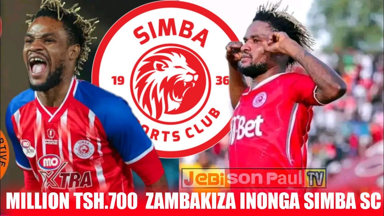 MILLION TSH.700 ZAMBAKIZA HENOCK INONGA SIMBA SC HADI 2025 - YouTube