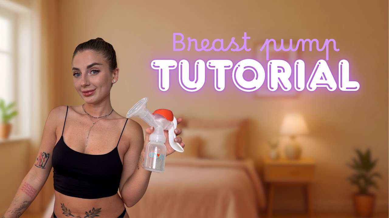 [4K] Breastfeeding with Molly | Tips & Breast Pump Tutorial | Pump with me - YouTube