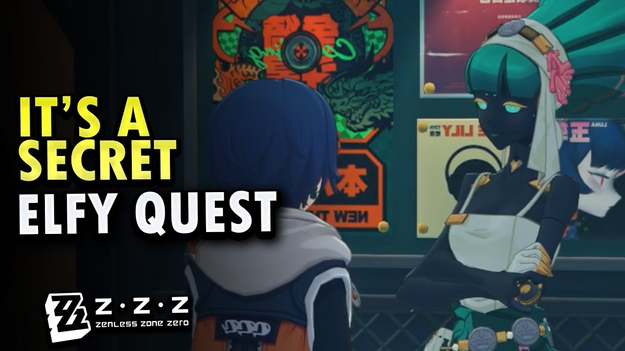 It's a Secret Elfy Quest Zenless Zone Zero | ZZZ - YouTube