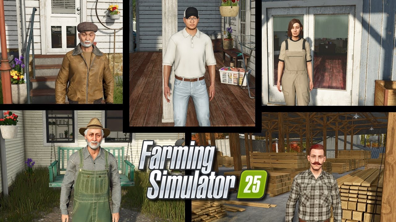 🔥Farming Simulator 25 - 🧐 Wszystko o NPC-tach i 🔥Nowy Gameplay #fs25 ...