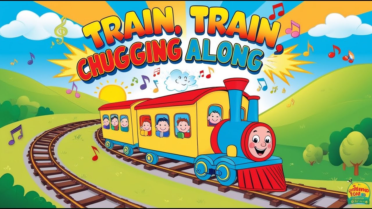 🚂 "Choo-Choo! Join the Fun with 'Train, Train, Chugging Along' – Train ...