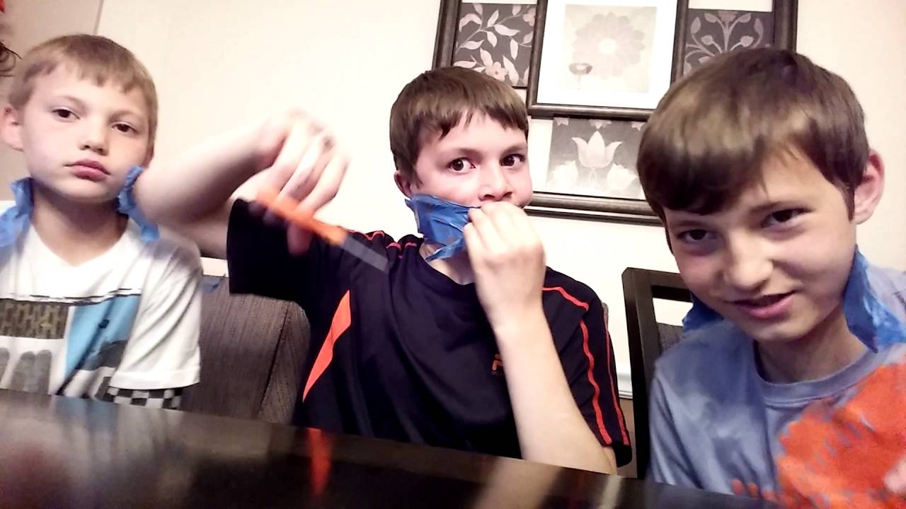 Tape Challenge!!! - YouTube