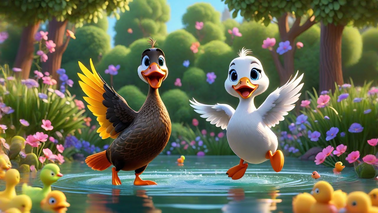 Seven Dancing Ducks Go Quack Quack Quack + More Nursery Rhymes & Kids ...