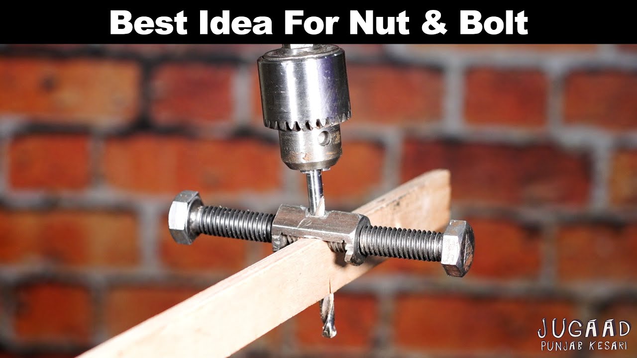 Best Idea For Nut & Bolt - YouTube