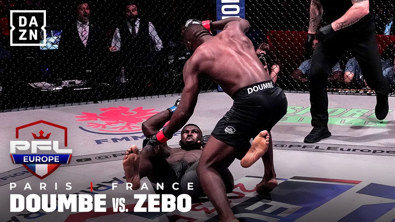 NINE SECOND KNOCKOUT | Doumbe vs. Zebo Highlights (PFL Paris) - YouTube