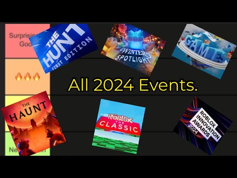 Ranking All 2024 Roblox Events! - YouTube