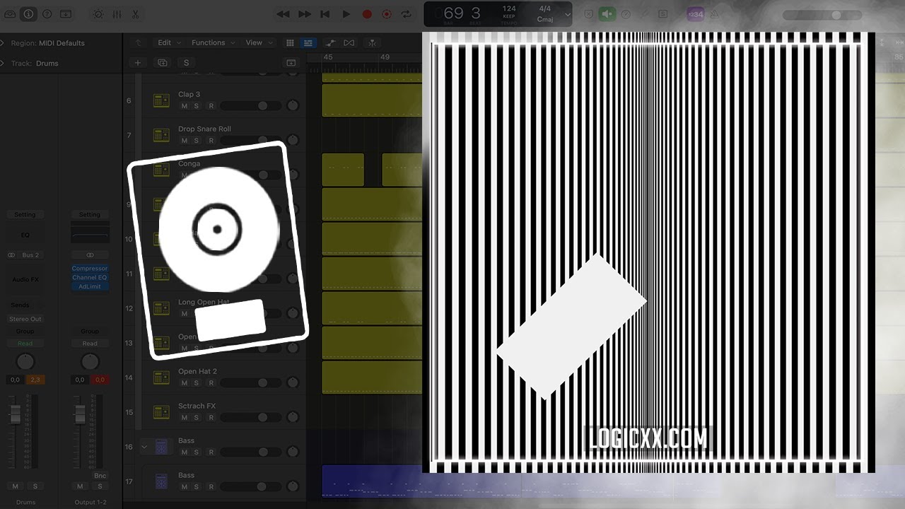 Jamie xx - Baddy On The Floor feat. Honey Dijon (Logic Pro Remake ...
