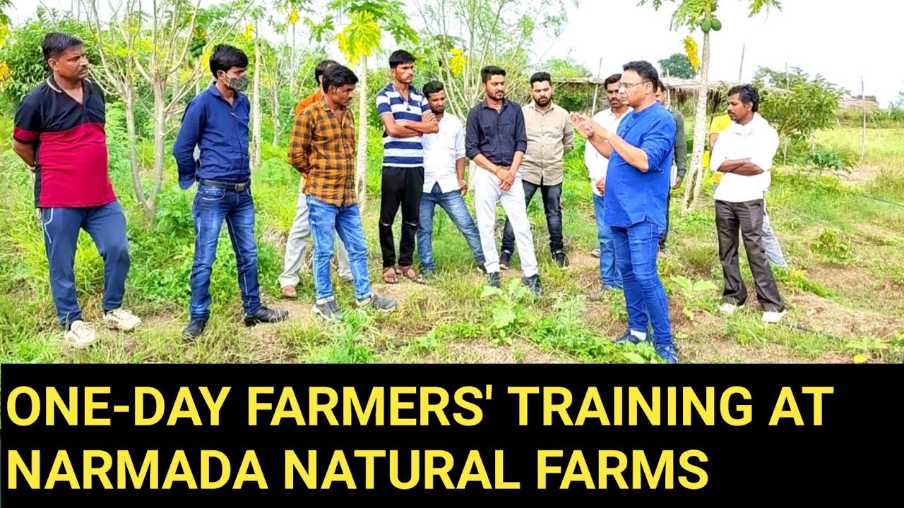 Farmers' Training Program at Narmada Natural Farms - YouTube