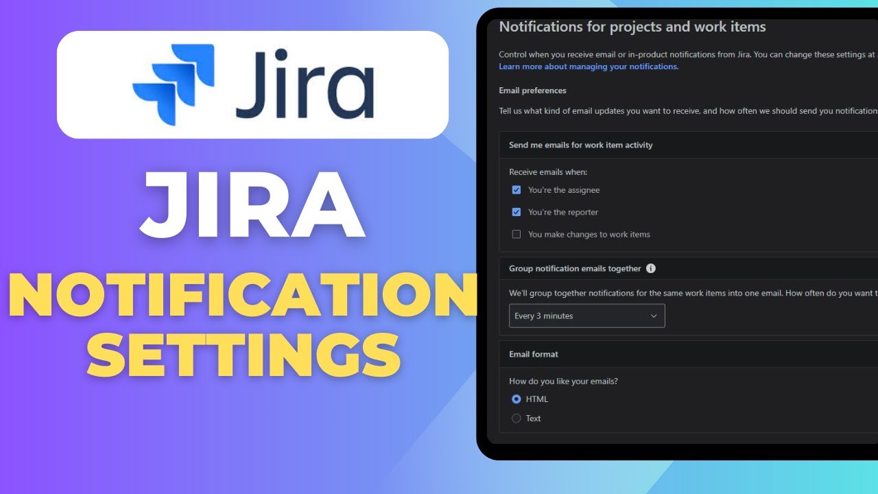 How To Change Jira Notification Settings (Full 2025 Guide) - YouTube