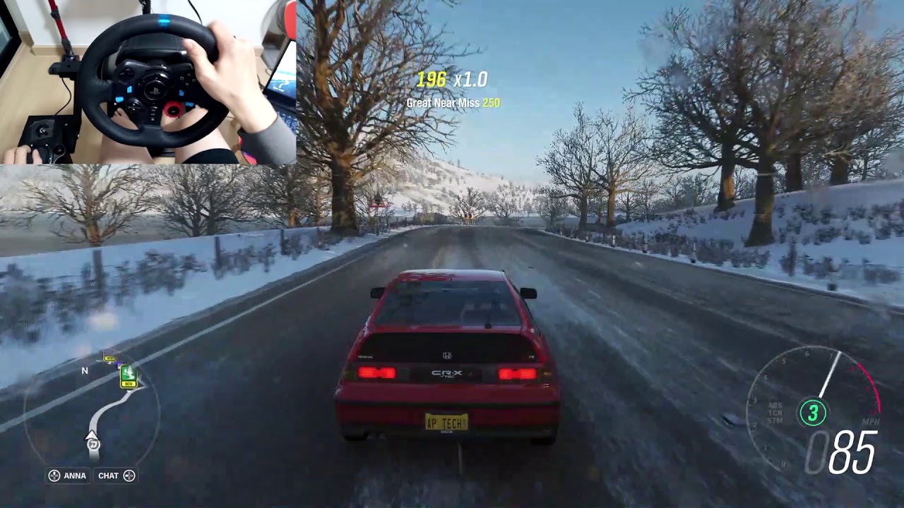 Honda CR-X is Retro car in Forza Horizon 4 | Logitech G29 Steering ...