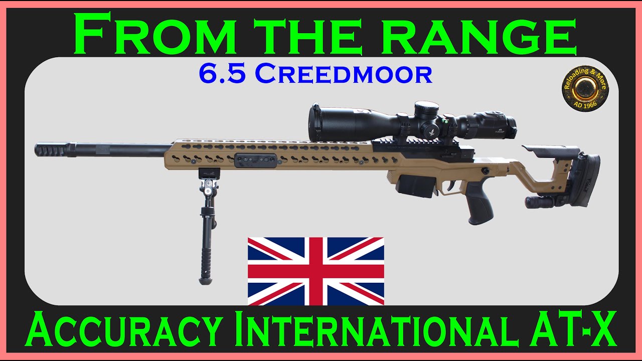 Accuracy International AT-X Rifle 6.5 Creedmoor with Swarovski dS optic ...