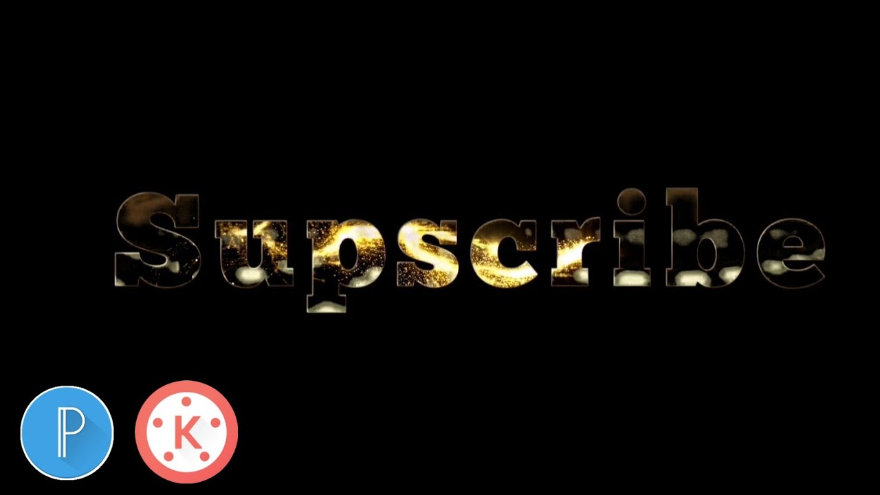 Intro Golden Particle & Text Animation ด้วย Kinemaster - YouTube