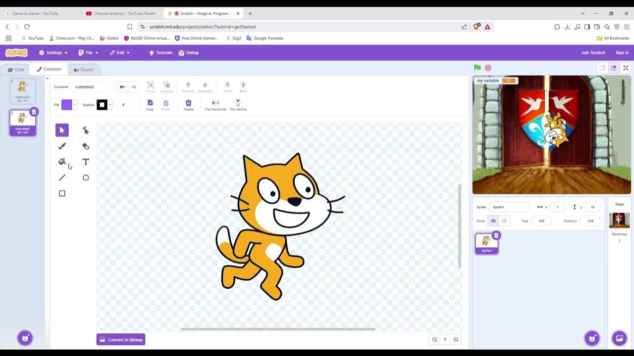 Scratch Imagine, Program, Share.....Tutorial - YouTube
