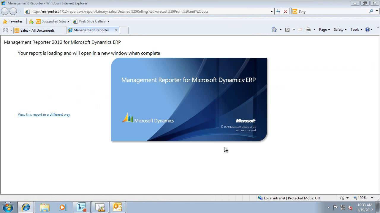 Management Reporter 2012 Overview - YouTube