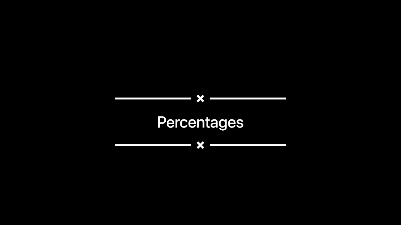 Percentages YouTube percentages-youtube