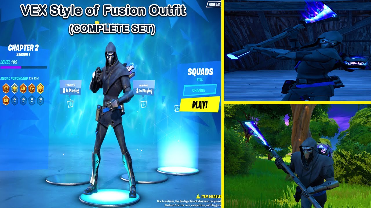 Unlocking VEX Style of Fusion Outfit/Skin and Blue Fusion Orb ...