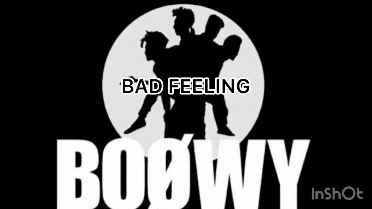 BOOWY「BAD FEELING」(cover) - YouTube