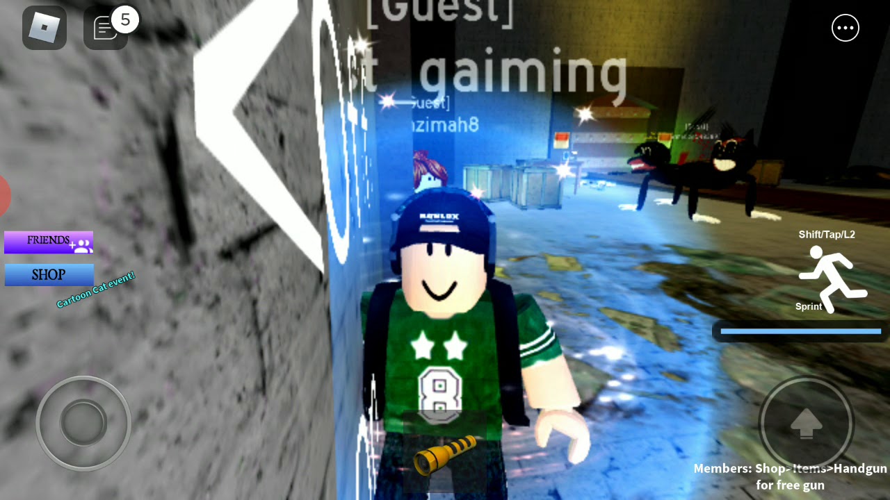 Hutan yang Pelik?! -roblox survive form cartoon cat - YouTube