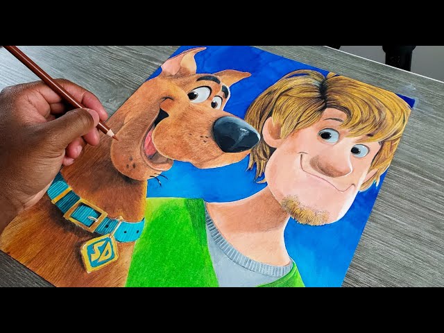How To Draw Scooby Doo In 2020 Cartoon Posters
