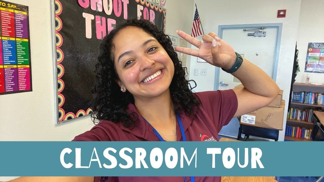 NEW 2020 ELA 8th grade Classroom Tour - YouTube