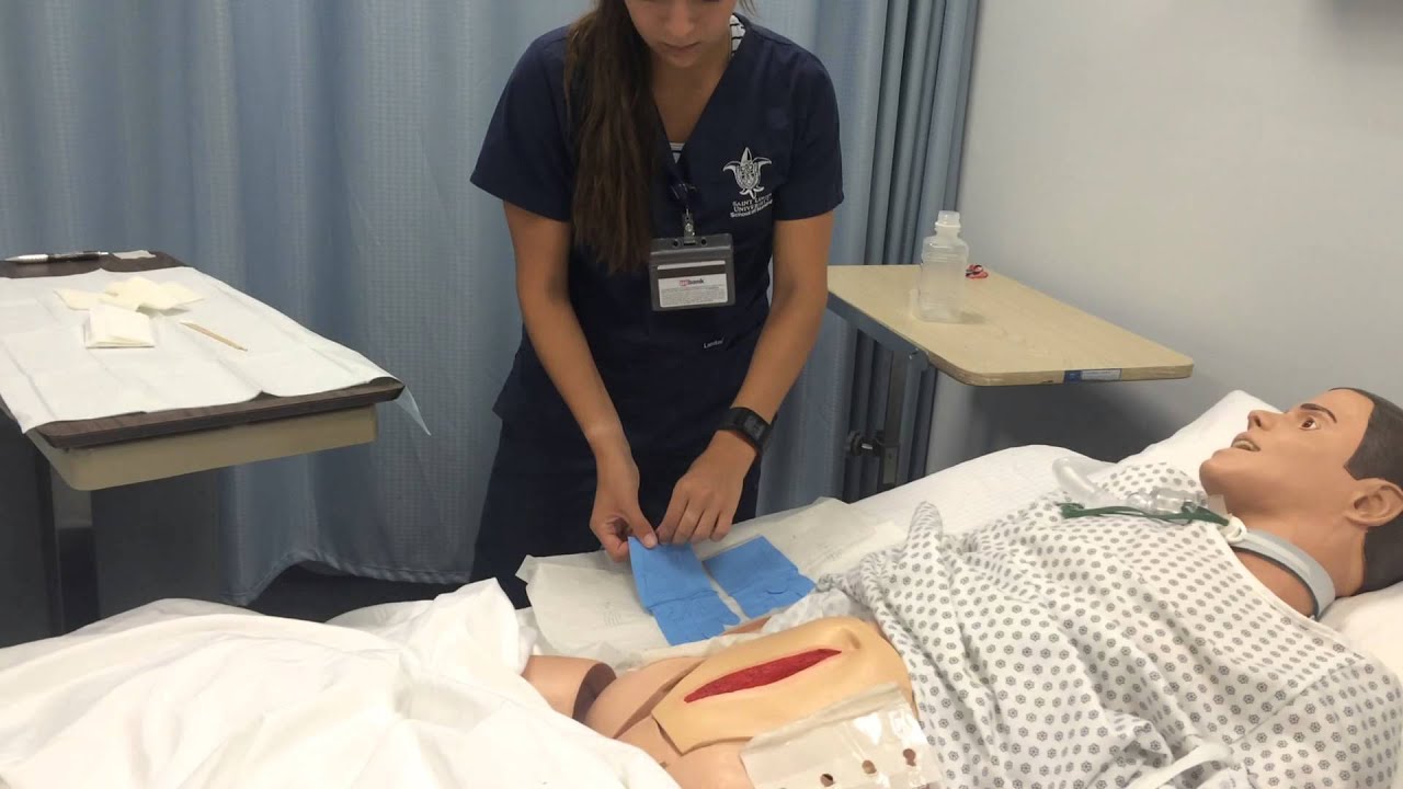 Alex Groene- SLU Nursing- Wound Care - YouTube