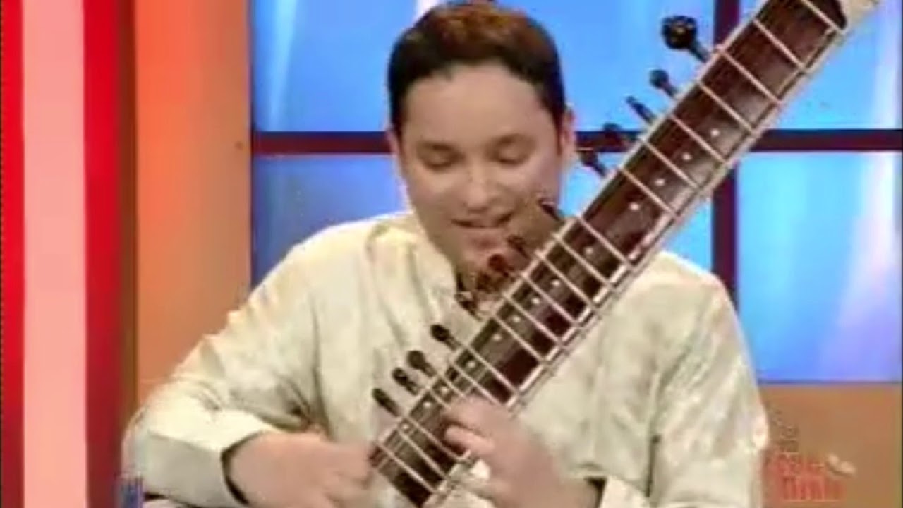 Nikhil Patwardhan Sitar Raag Sur Malhar - live on Doordarshan Sahyadri ...