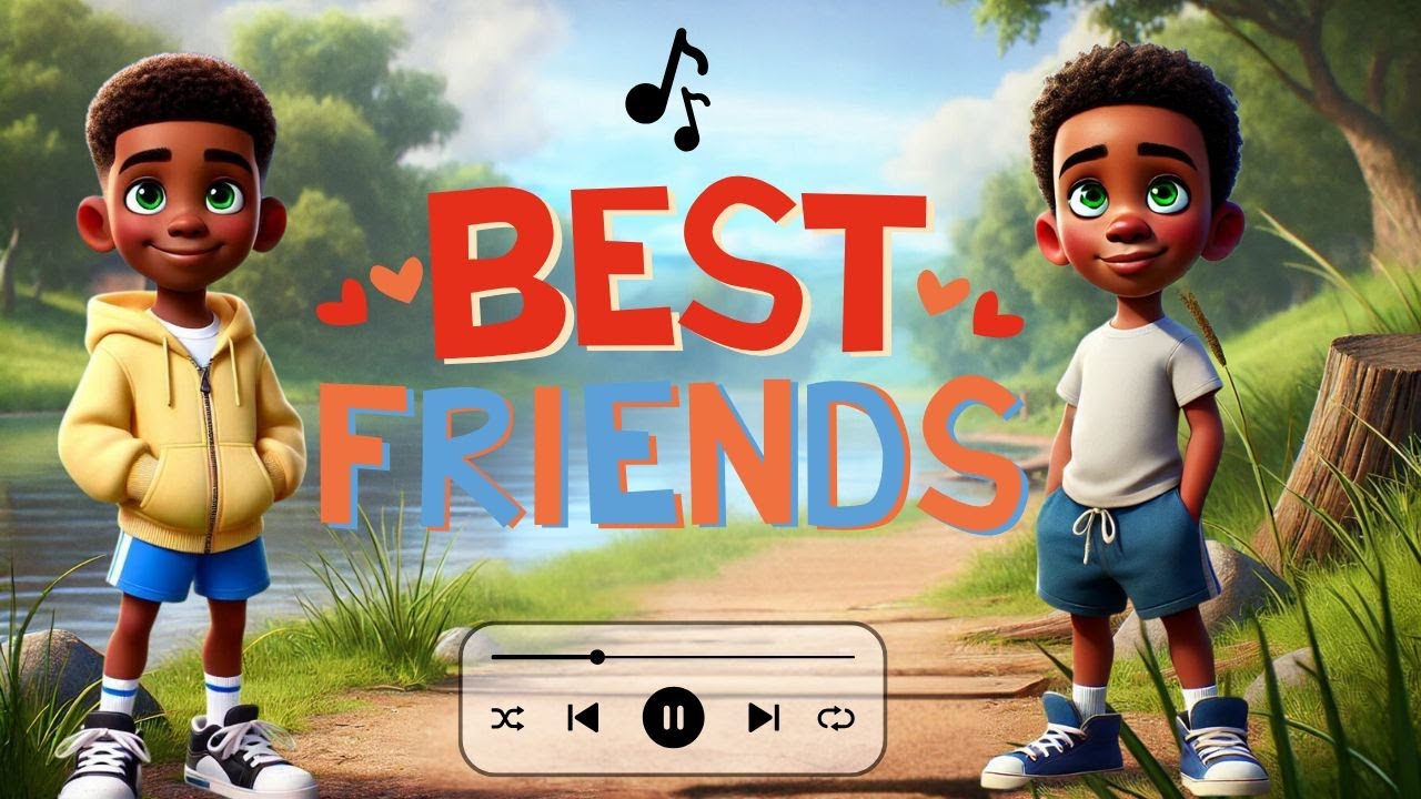 Best Friends Forever! 👯‍♂️ A Fun Friendship Song for Kids - YouTube