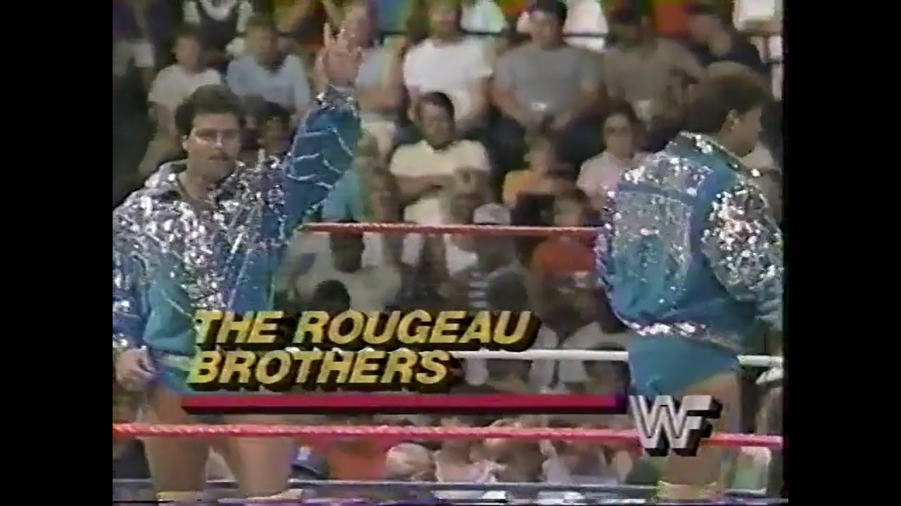 Rougeau Brothers vs The Shadows SuperStars July 18th, 1987 - YouTube